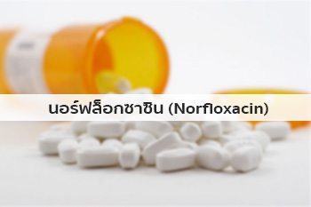 นอร์ฟล็อกซาซิน (Norfloxacin) สรรพคุณ วิธีใช้ ผลข้างเคียง ฯลฯ