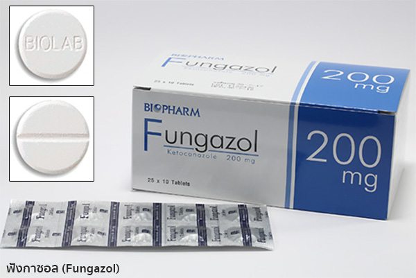 คีโตโคนาโซล (Ketoconazole) สรรพคุณ วิธีใช้ ผลข้างเคียง ฯลฯ