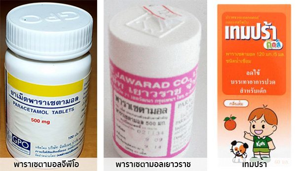 พาราเซตามอล (Paracetamol) สรรพคุณ วิธีใช้ ผลข้างเคียง ฯลฯ